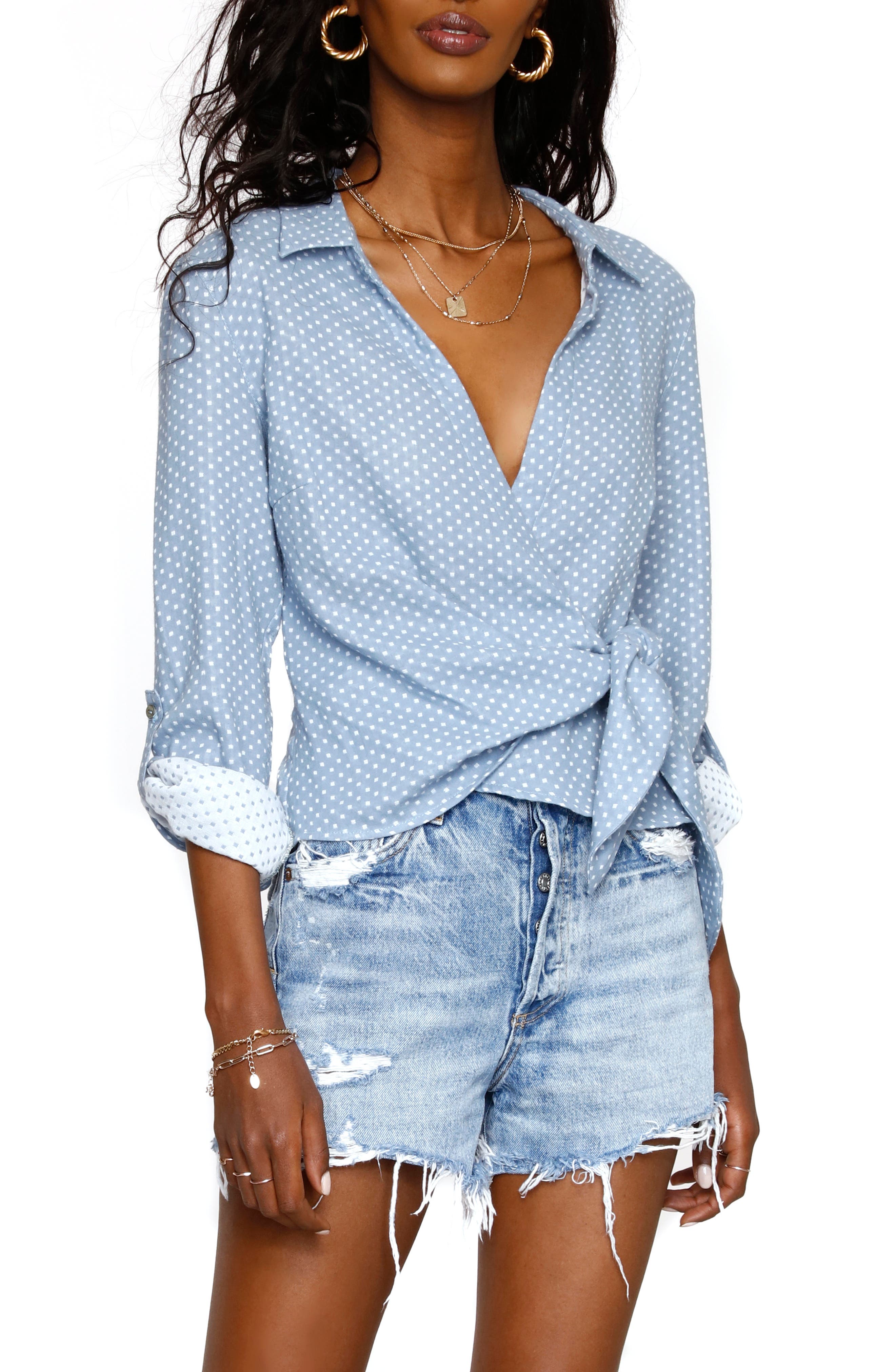 Heartloom Cardinal Side Tie Top | Nordstromrack