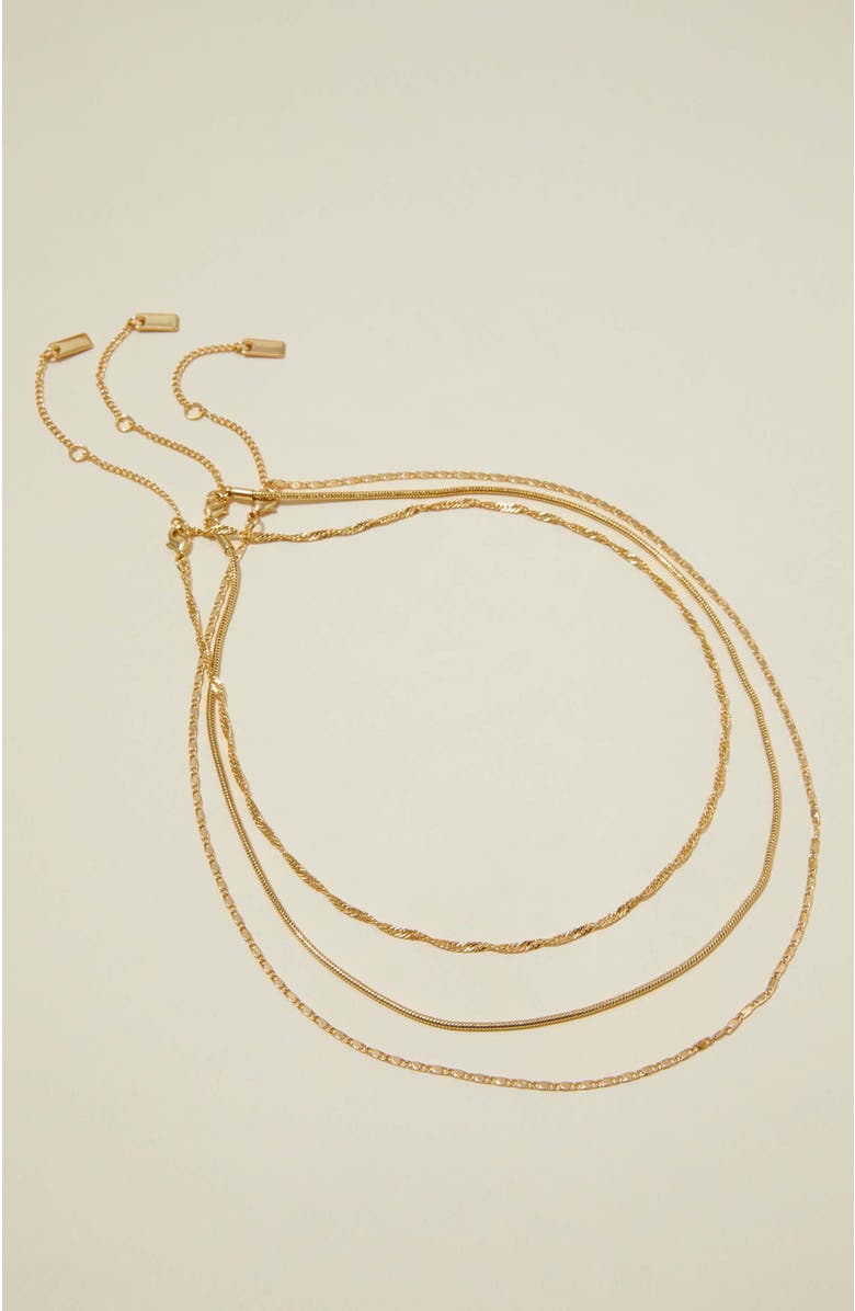 Rubi Shoes 3Pk Fine Chain Necklace | Nordstrom