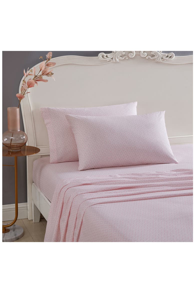 Diamond Lace 200 Thread Count Cotton Percale Sheet Set | Nordstromrack