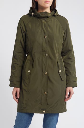 Michael kors water resistant coat store