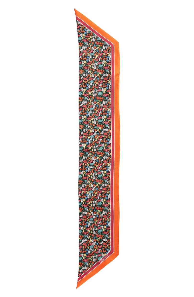 Liberty London Poppy & Daisy Floral Silk Ribbon Scarf | Nordstromrack