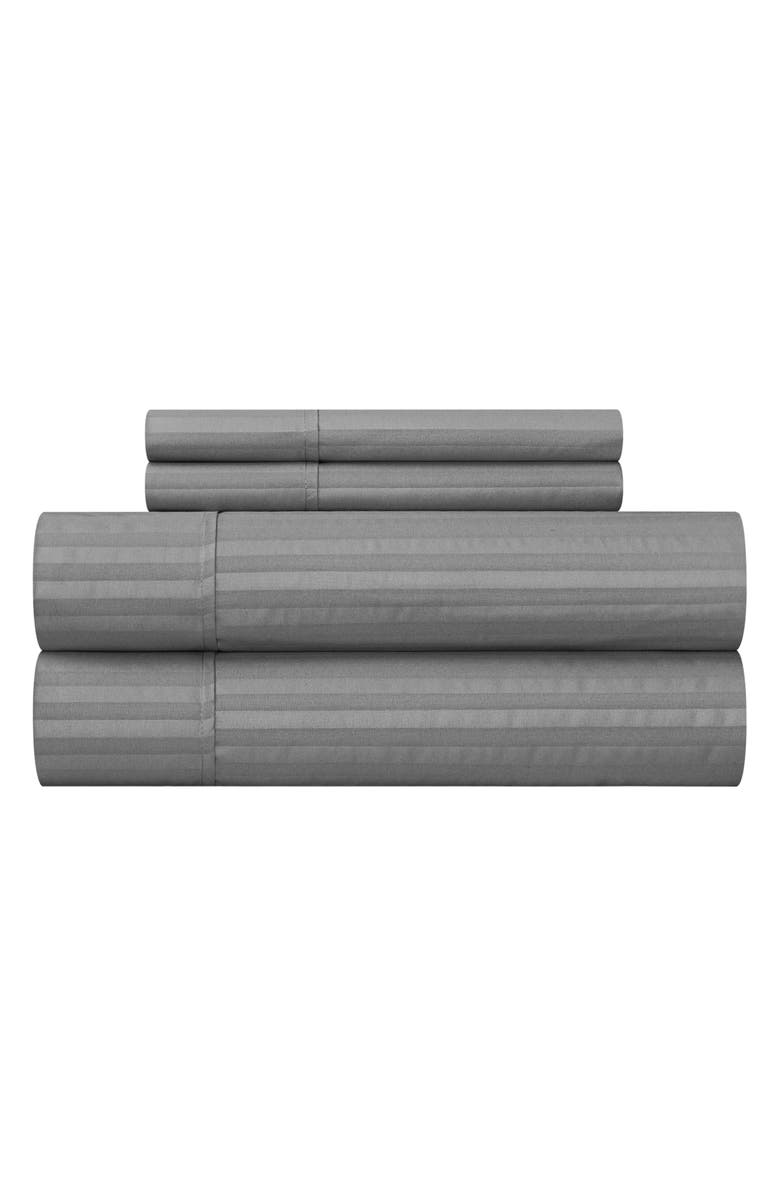 CHIC Sarina Solid with Stripe Sheet Set - Queen | Nordstromrack