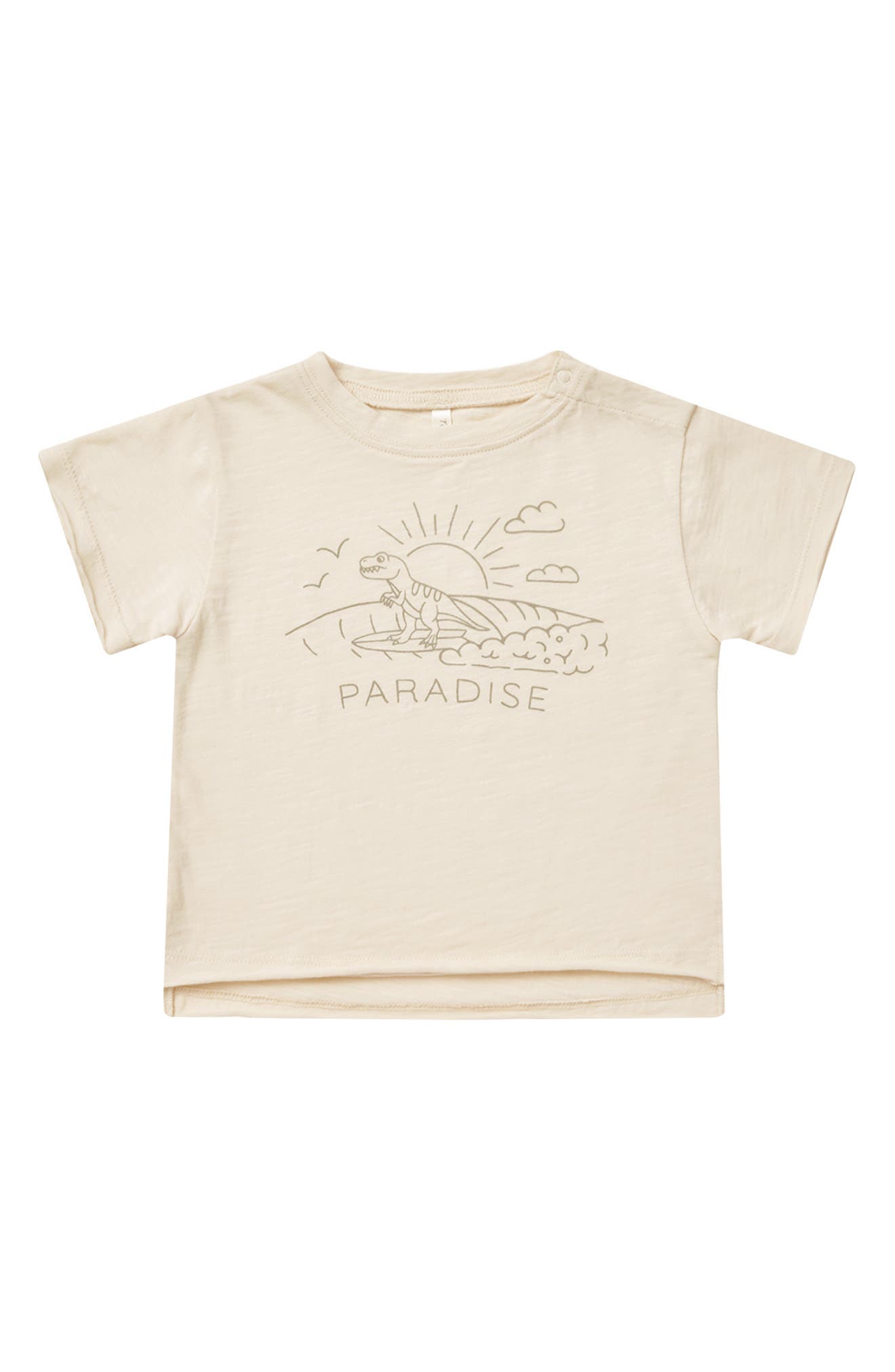 Rylee + Cru Kids' Paradise Raw Edge Cotton Graphic T-Shirt | Nordstromrack