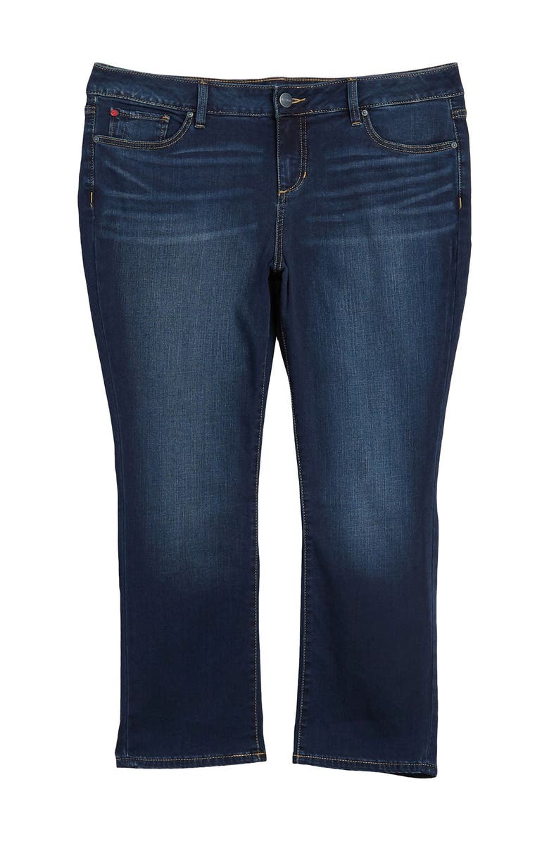 SLINK Jeans High Waist Stretch Ankle Crop Straight Jeans | Nordstromrack