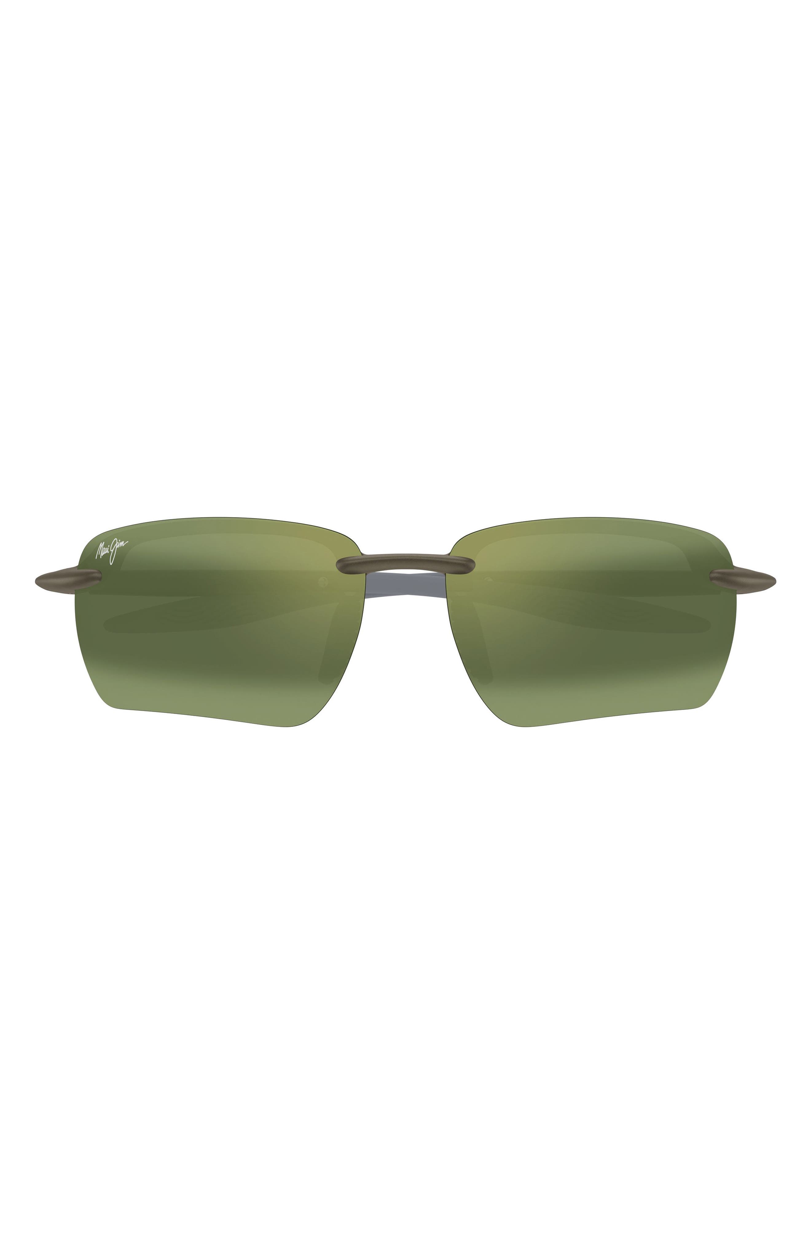 Maui Jim Ho’okipa Ultra G 65mm Oversize PolarizedPlus2® Rectangular ...