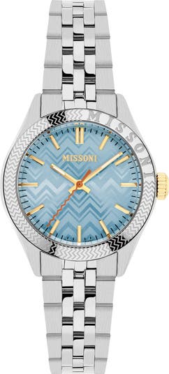Missoni Classic Zigzag Bracelet Watch, 34mm | Nordstromrack