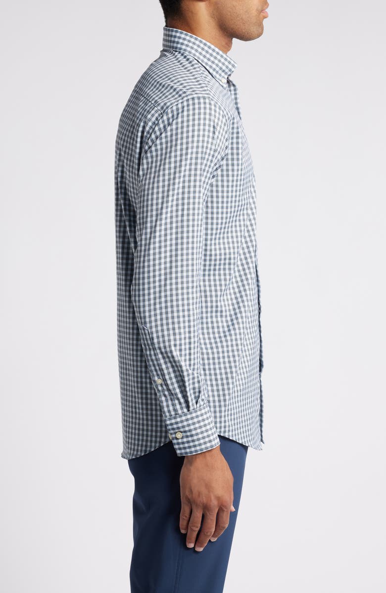 Peter Millar Prairie Plaid Performance Twill Button-Down Shirt | Nordstromrack