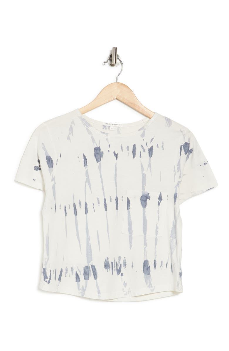 Threads 4 Thought Maggie Tie-Dye Stripe Crop T-Shirt | Nordstromrack