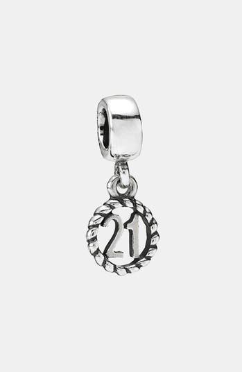 PANDORA '21st Birthday' Dangle Charm | Nordstrom