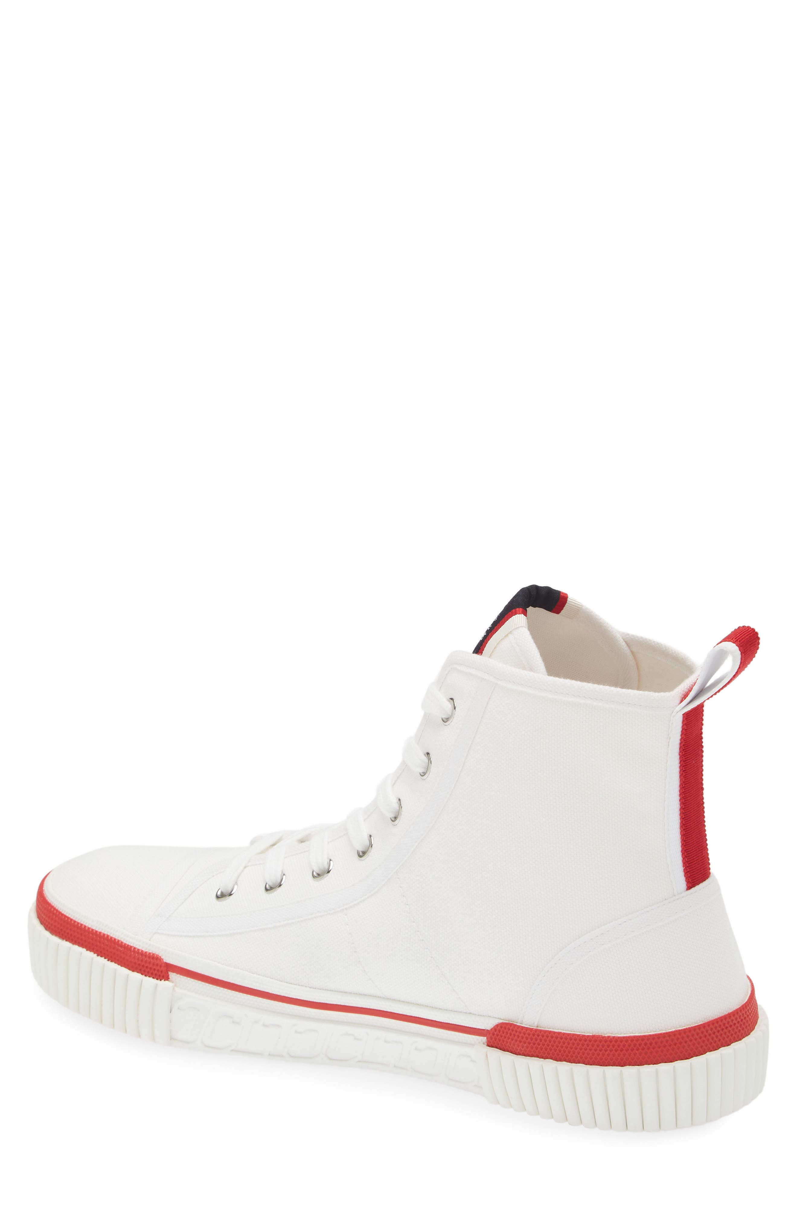 Christian Louboutin Pedro Olona Flat High Top Sneaker (Men) | Nordstromrack