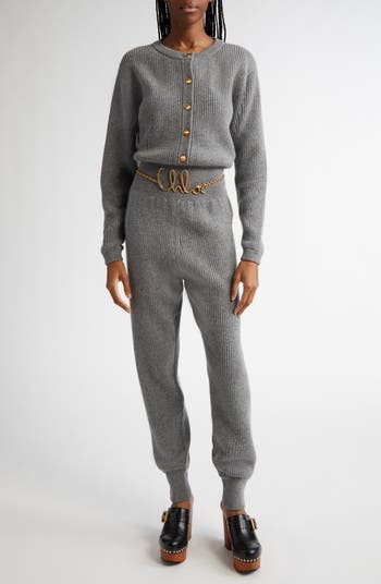 Chloé Wool & Cashmere Rib Jumpsuit | Nordstrom
