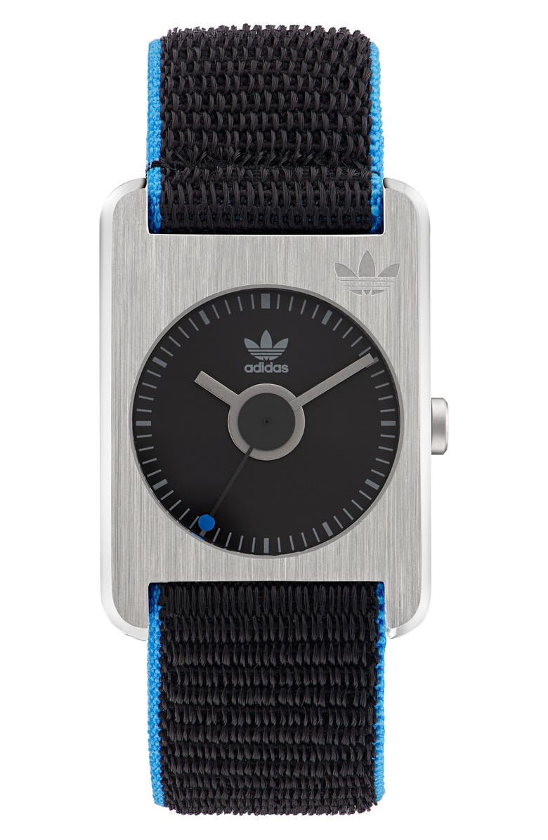 adidas Retro Pop One Nylon Strap Watch, 31mm | Nordstrom