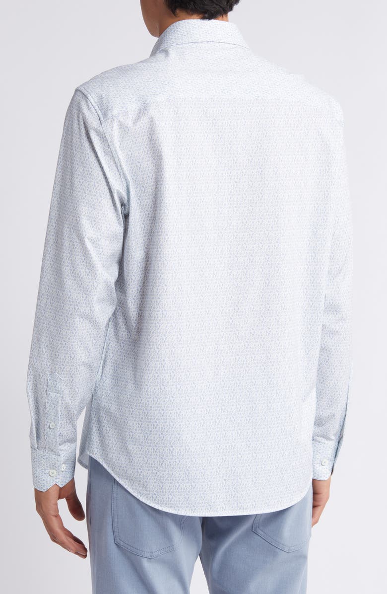 Bugatchi James OoohCotton® Microprint Button-Up Shirt | Nordstromrack