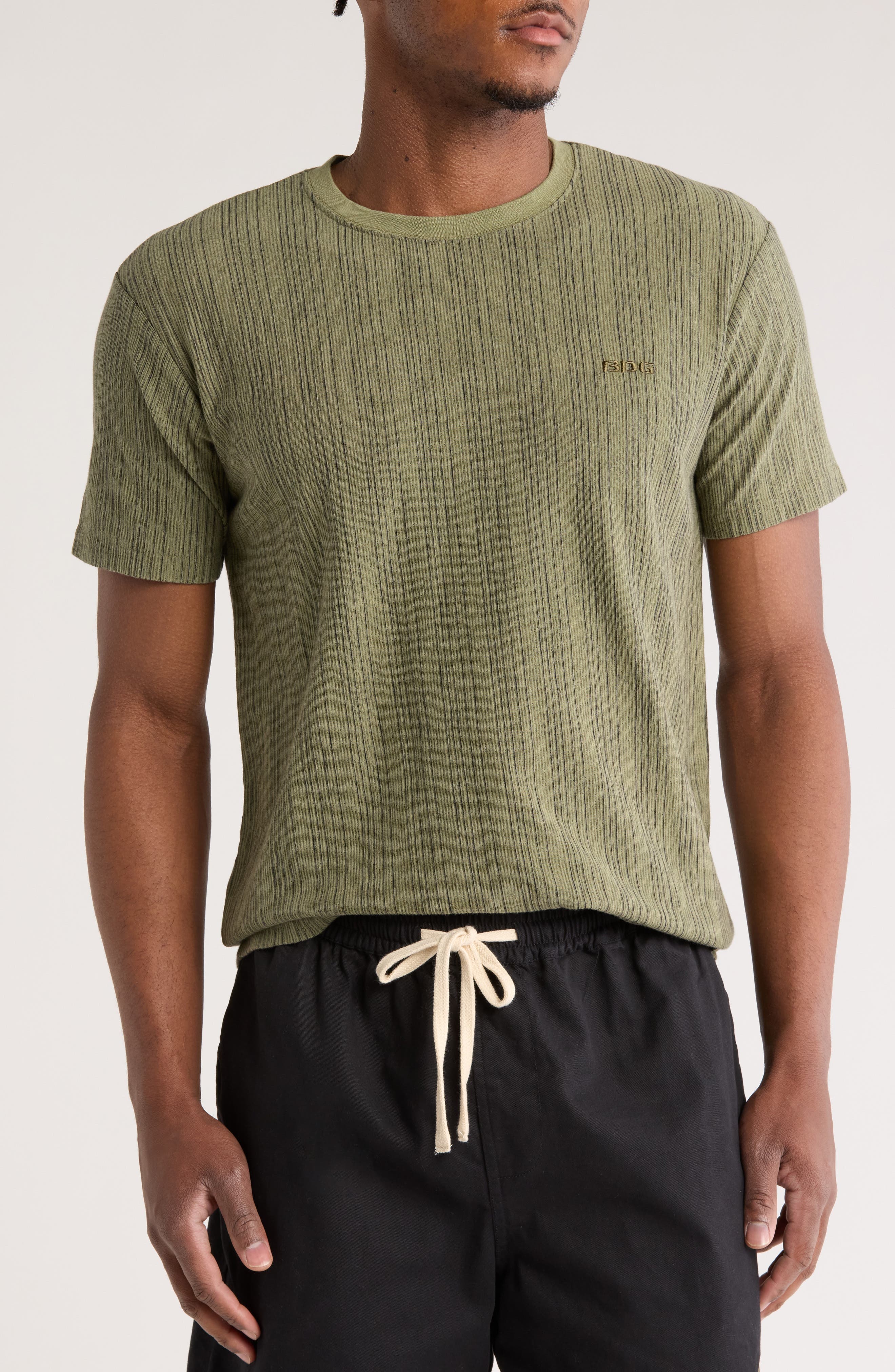 BDG Urban Outfitters Tonal Stripe Cotton T-Shirt | Nordstromrack