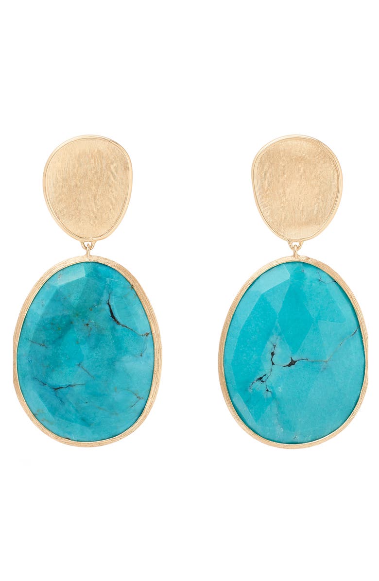 Marco Bicego Lunaria Turquoise Drop Earrings | Nordstrom