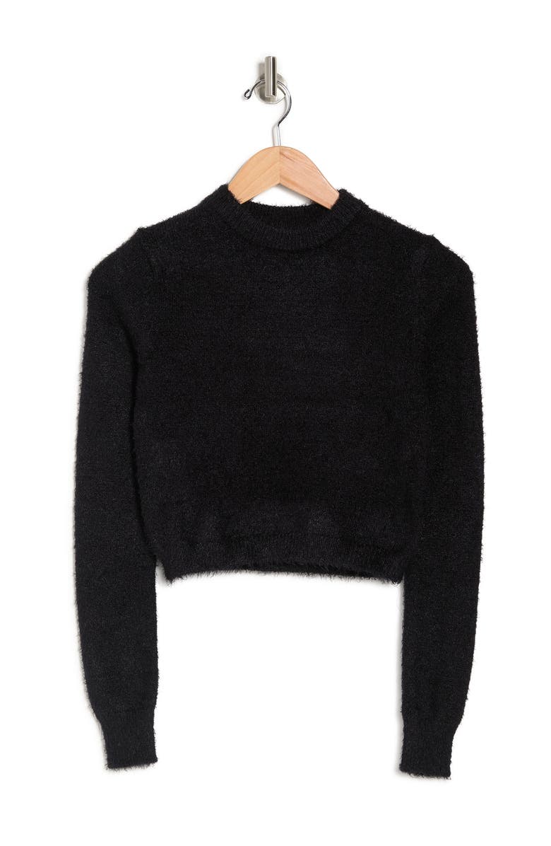 Abound Fuzzy Knit Cropped Sweater | Nordstromrack