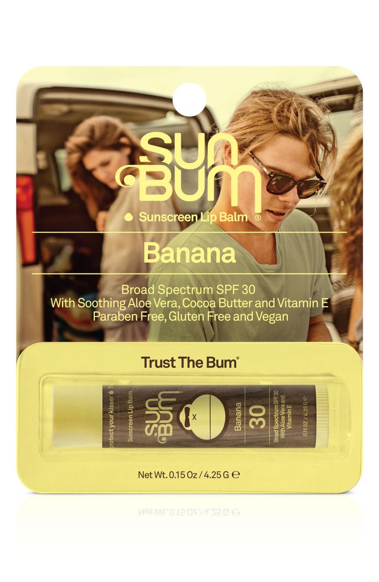 Sun Bum Original SPF 30 Sunscreen Lip Balm - Banana | Nordstromrack