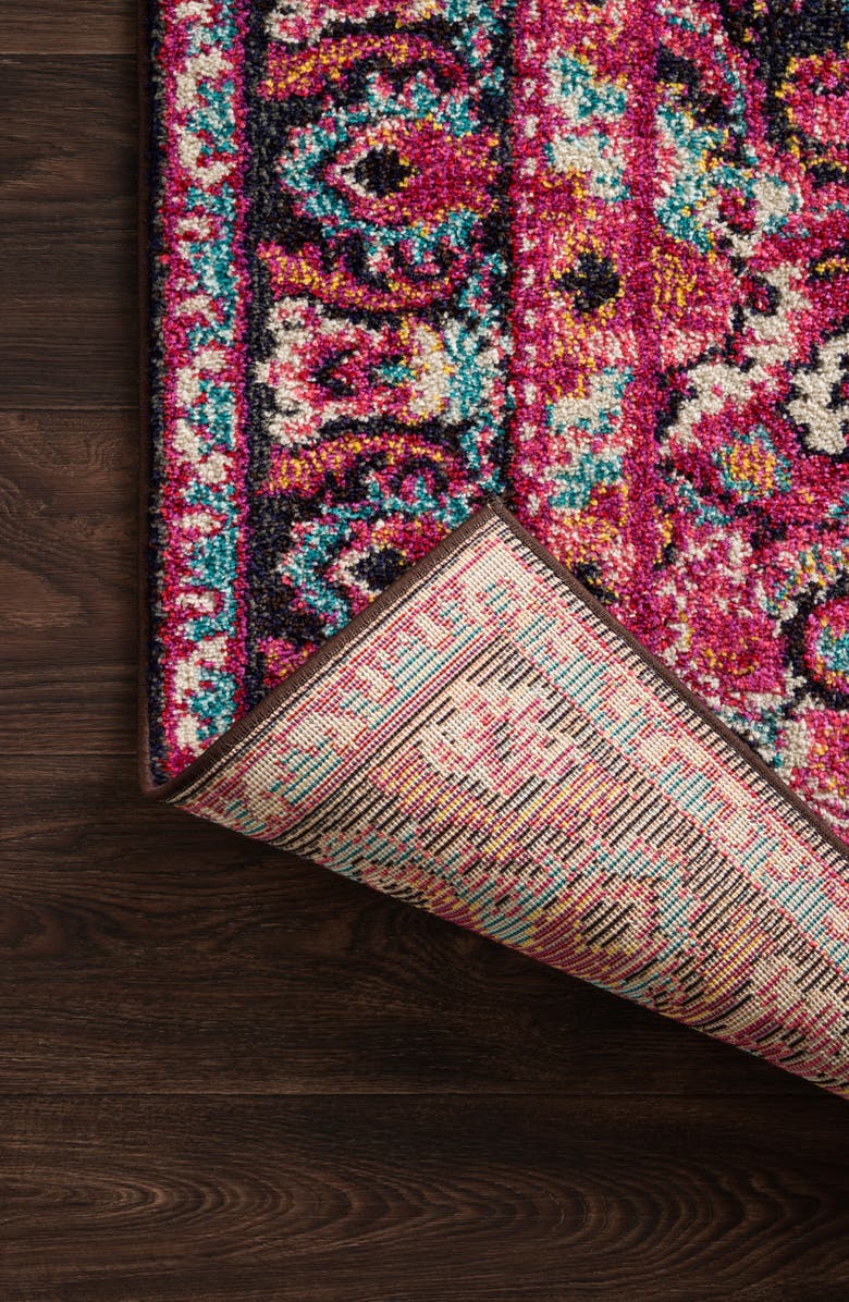 LOLOI Nadia Rug - Midnight/Pink - 5' x 8' | Nordstromrack
