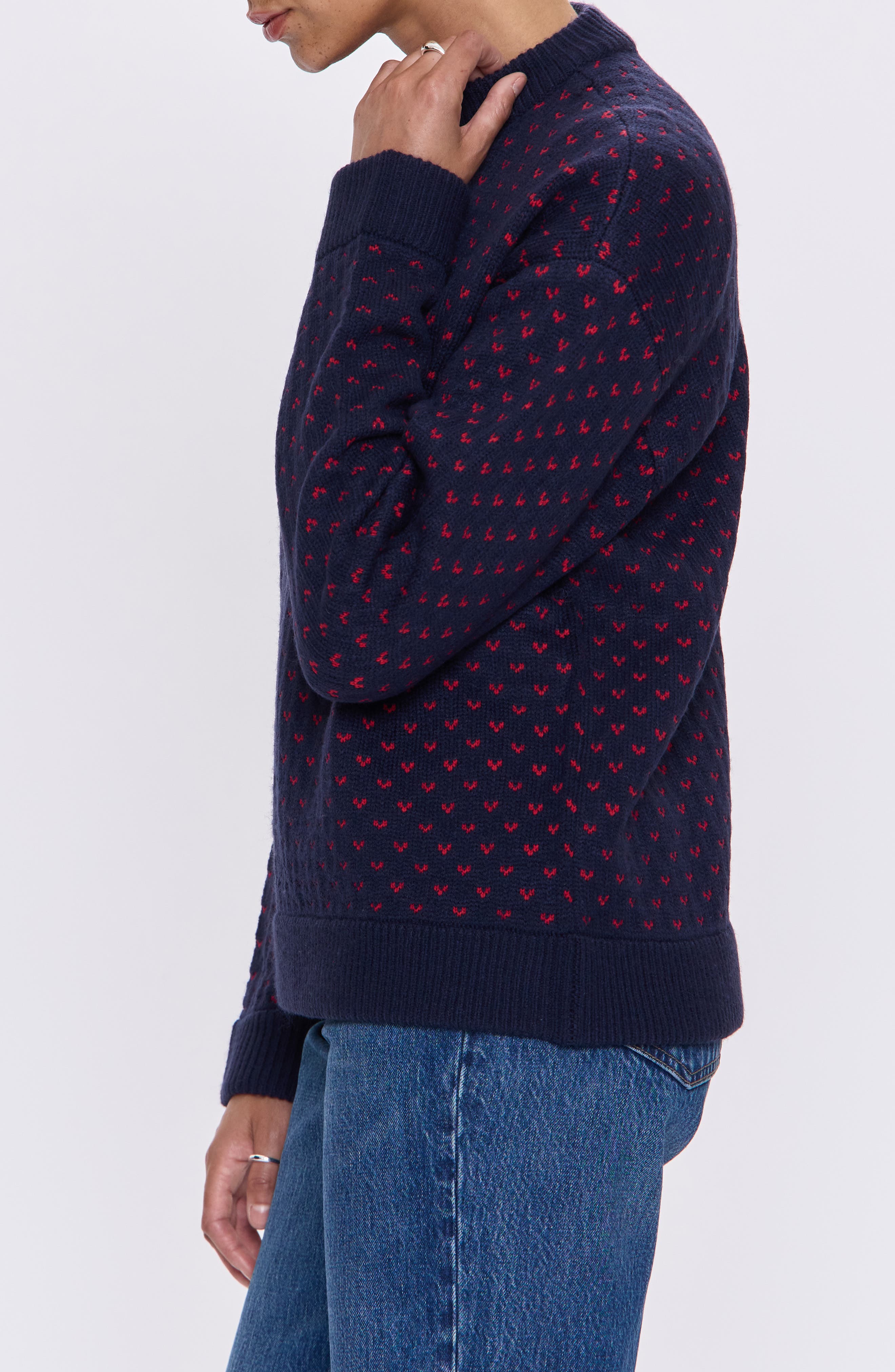Pistola Hanna Heart Jacquard Crewneck Sweater | Nordstromrack