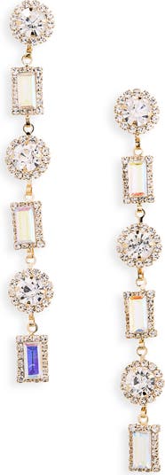 Tasha Crystal Link Drop Earrings | Nordstromrack