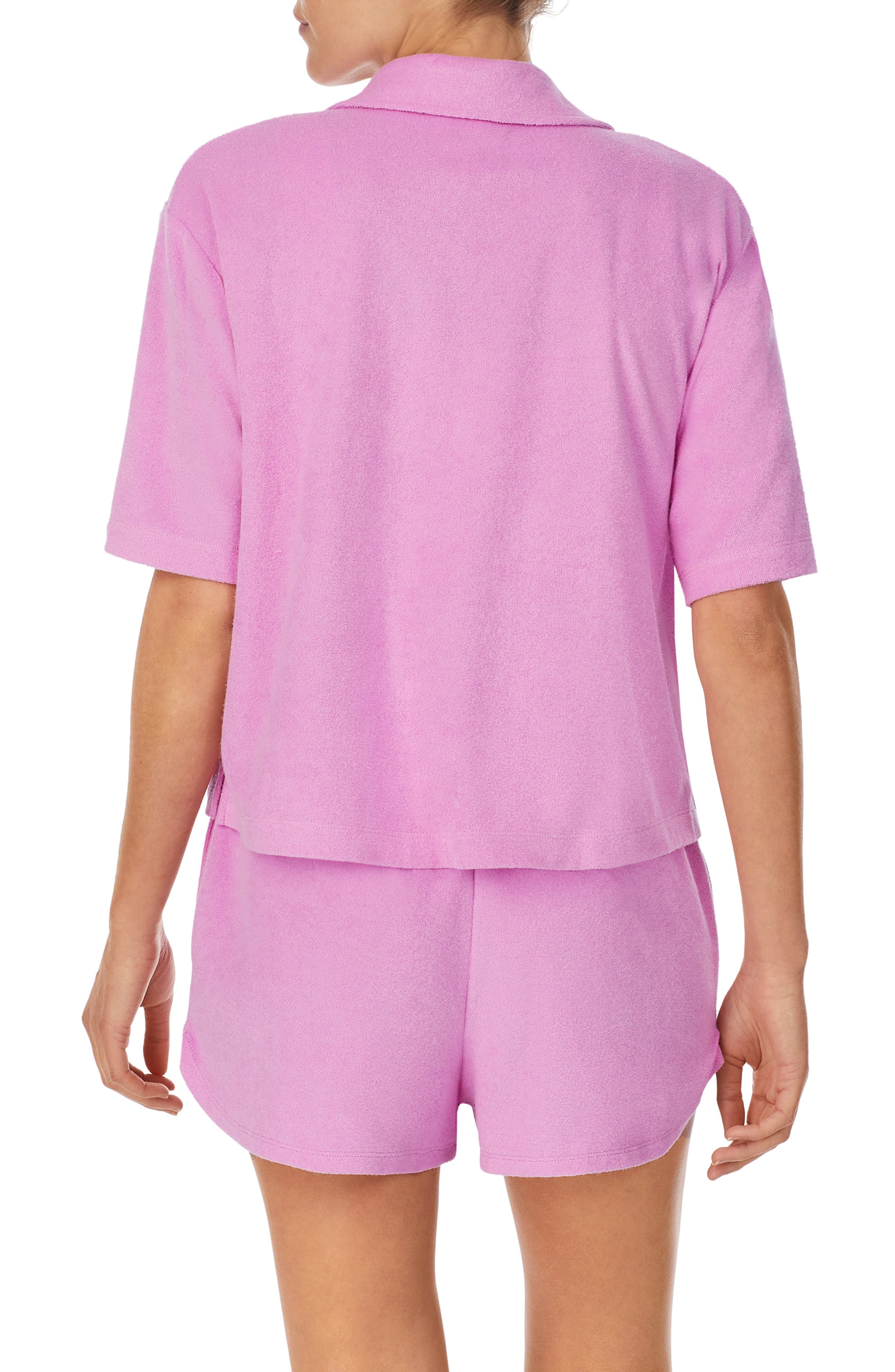 Refinery29 Terry Cloth Pajama Shirt | Nordstrom