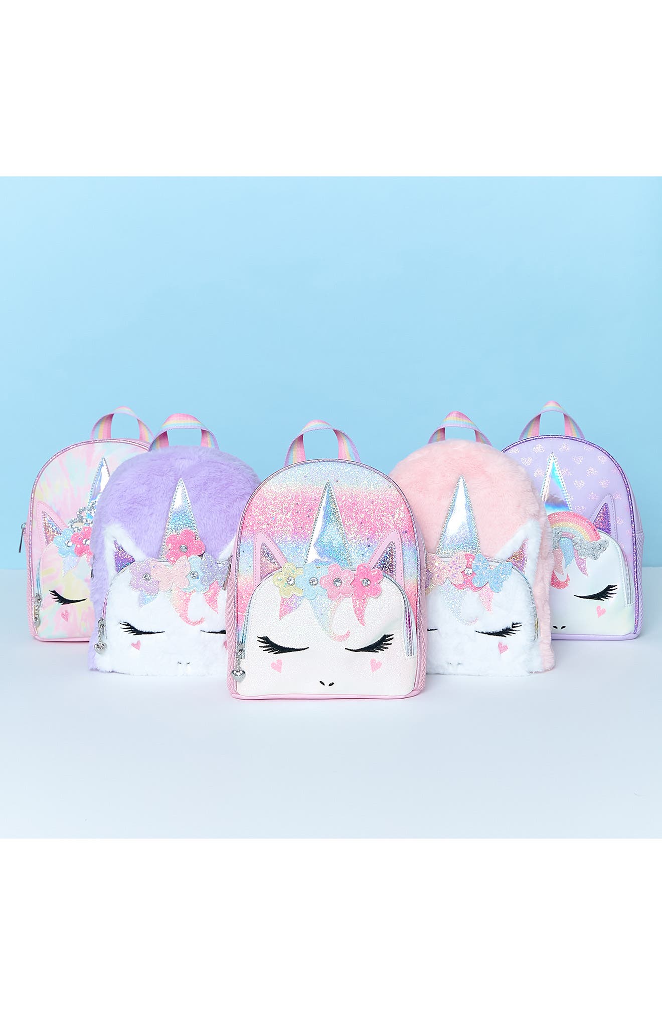 OMG Accessories Miss Gwen Ombré Glitter Mini Backpack | Nordstrom