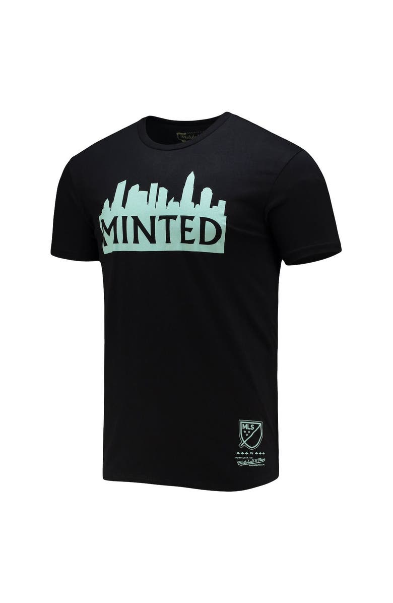 Mitchell & Ness Men's Mitchell & Ness Black Charlotte FC Minted Skyline ...