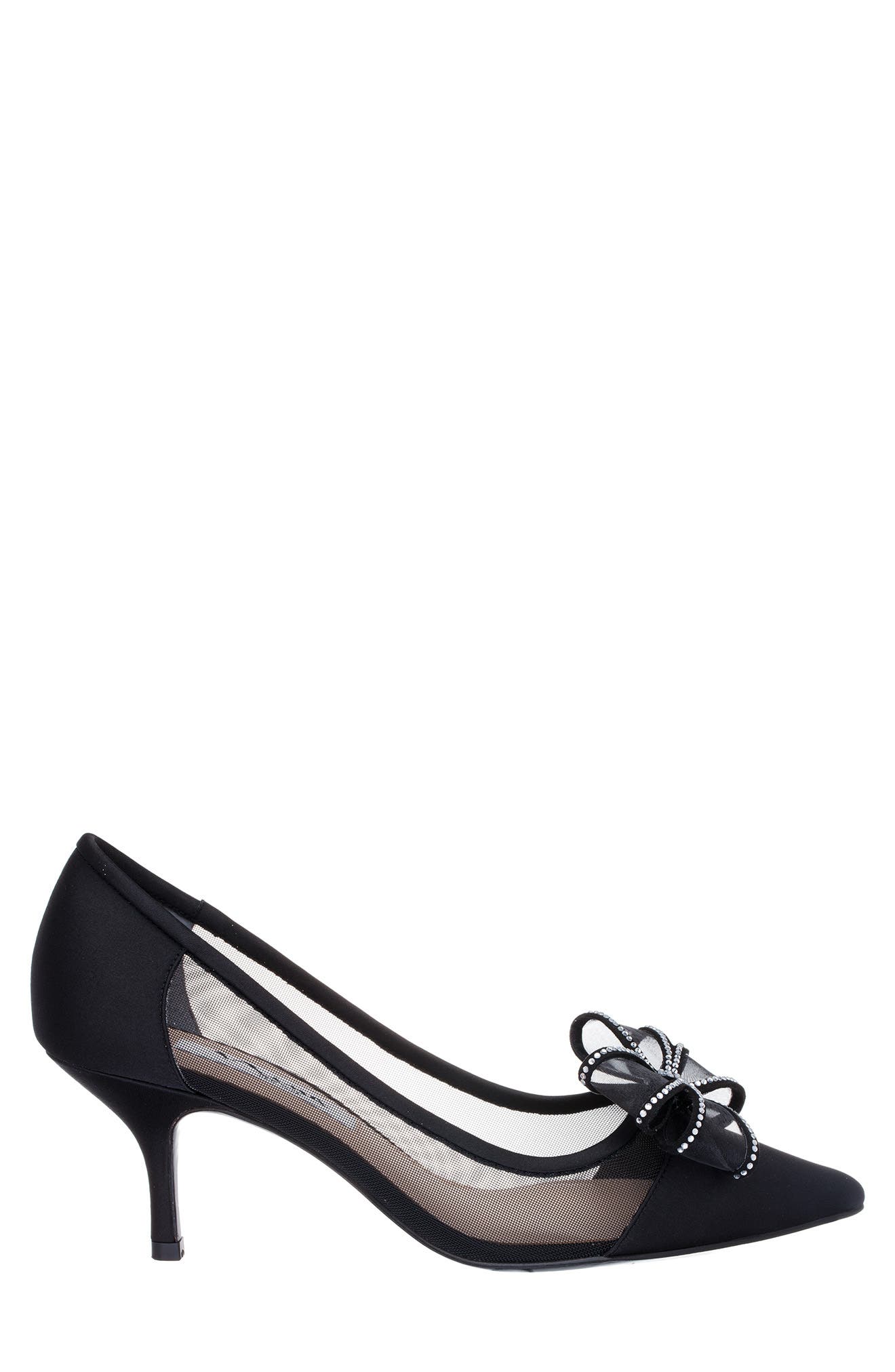Nina Brite Satin Pump (Women) | Nordstrom