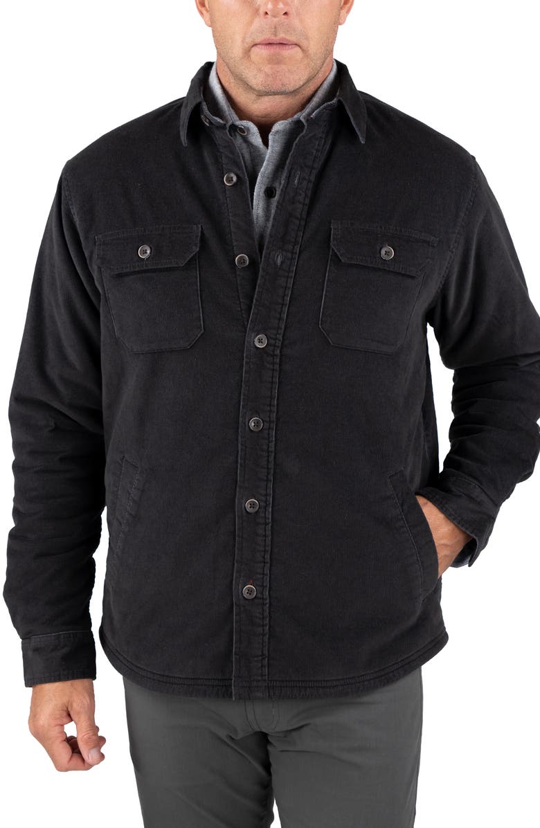 Tailor Vintage Faux Shearling Lined Corduroy Shirt Jacket | Nordstromrack