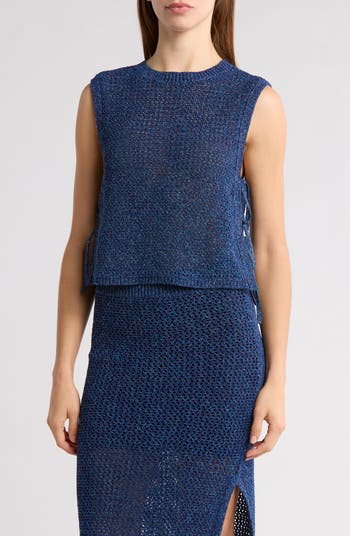 rag & bone Carter Open Knit Tank Sweater | Nordstromrack