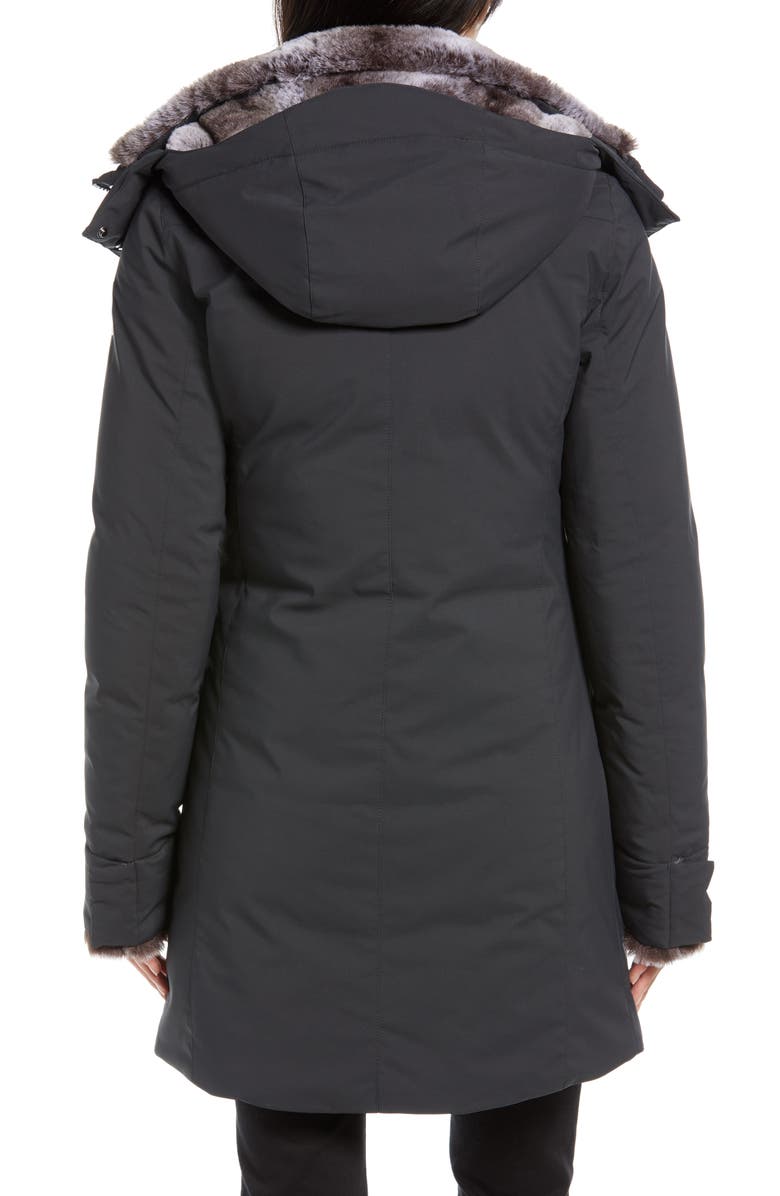 Save The Duck Smeg Waterproof Long Parka With Faux Fur Hood | Nordstromrack