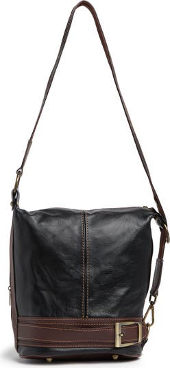 MASSIMO CASTELLO MAISON HERITAGE Buckled Leather Crossbody Bag ...