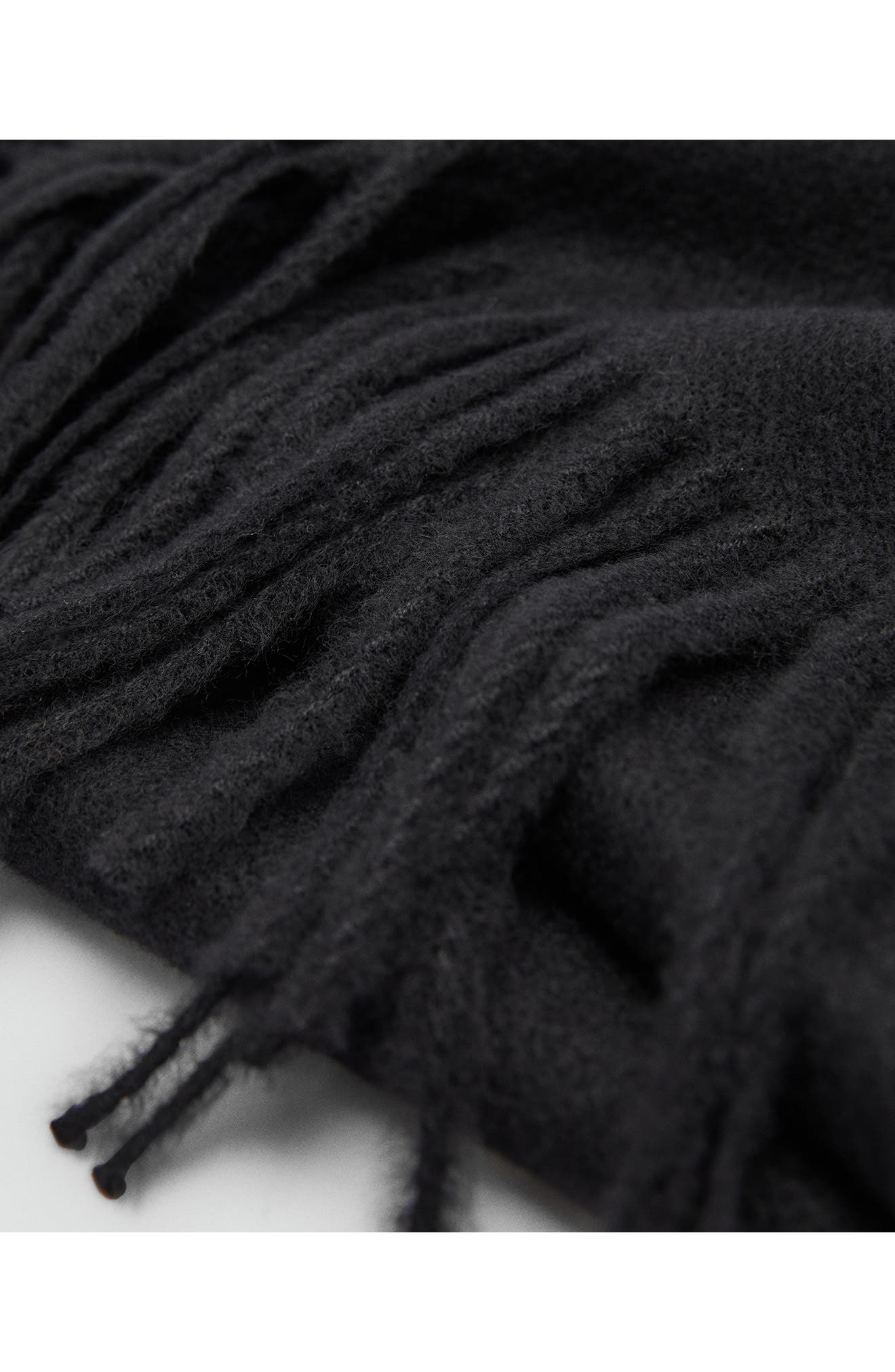 MANGO Fringed Scarf | Nordstrom