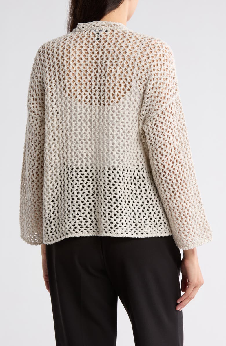 Eileen Fisher Open Knit Organic Cotton Cardigan | Nordstromrack