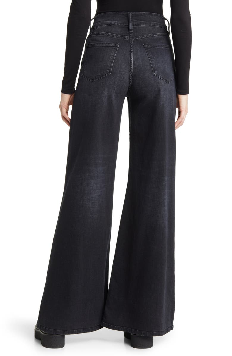 FRAME Le Palazzo High Waist Button Fly Wide Leg Jeans | Nordstromrack