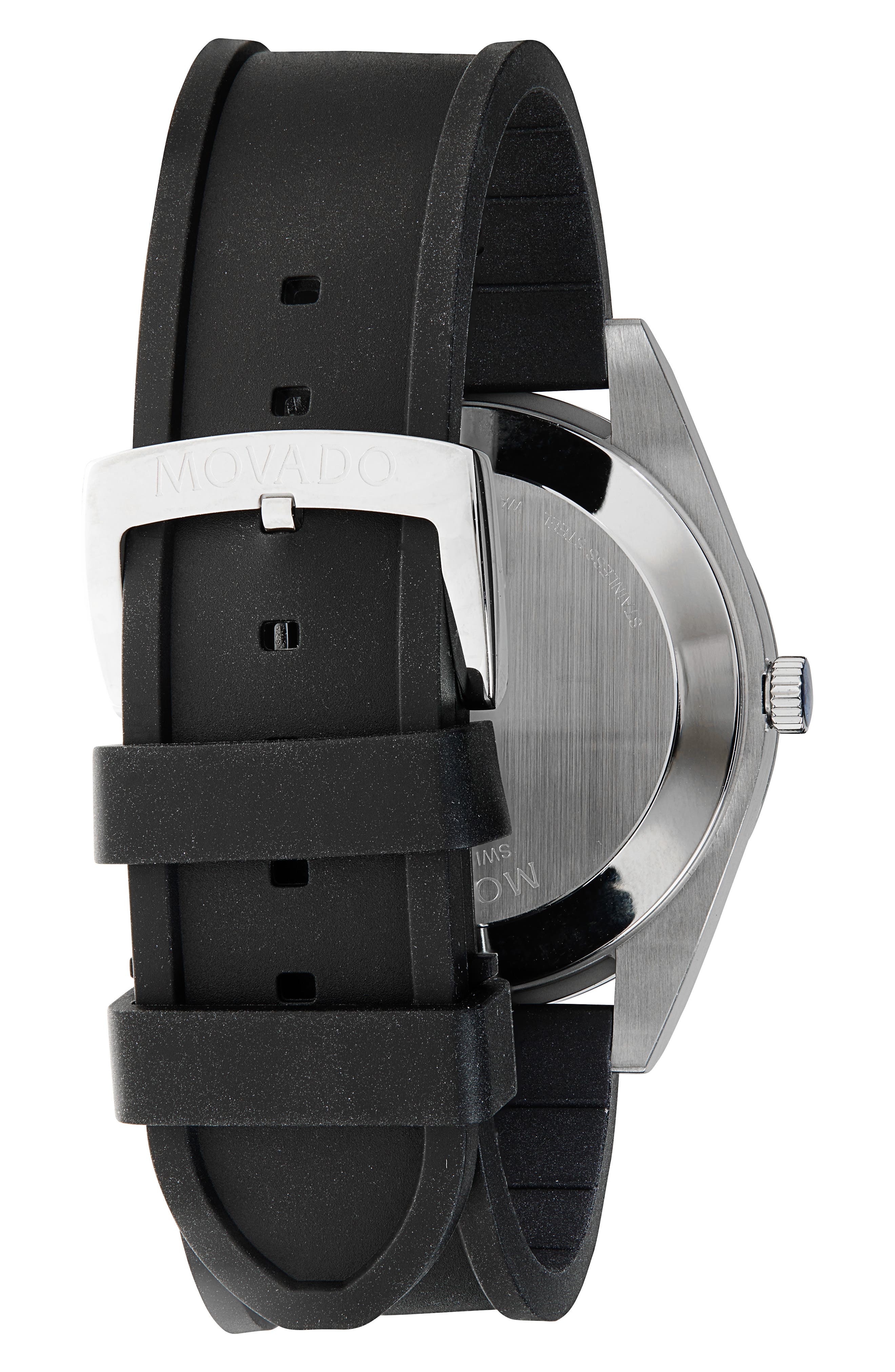 Movado Sportivo Rubber Strap Watch, 41mm | Nordstromrack