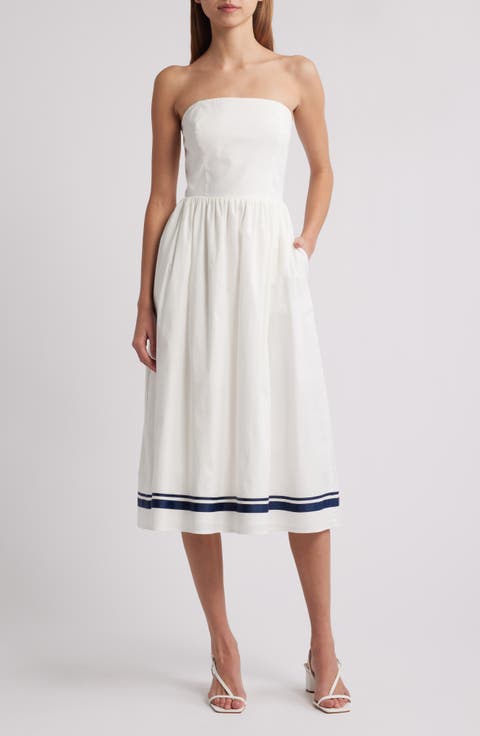 A-Line White Dresses | Nordstrom