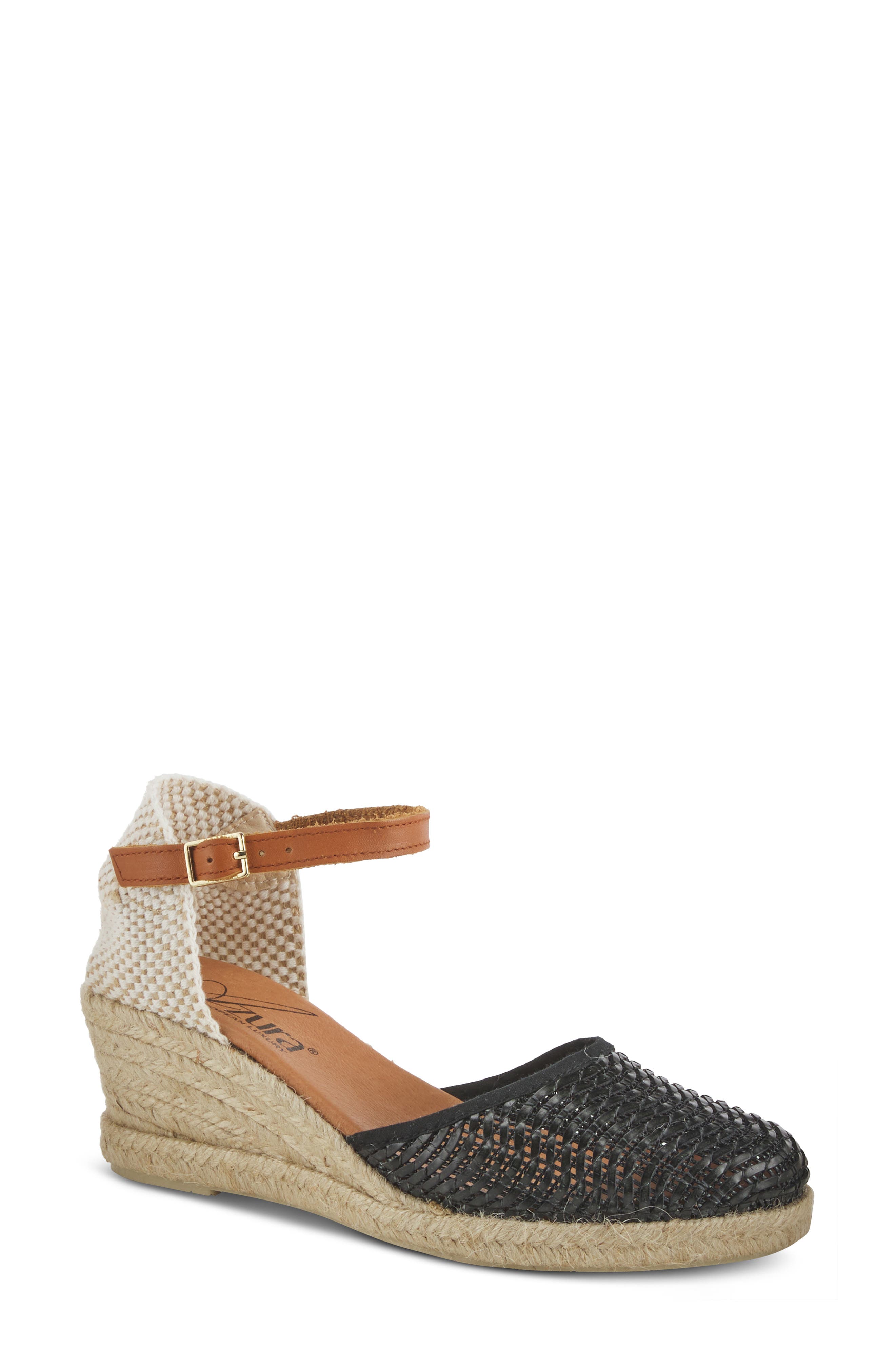 AZURA BY SPRING STEP Lia Espadrille Wedge Sandal (Women) | Nordstromrack