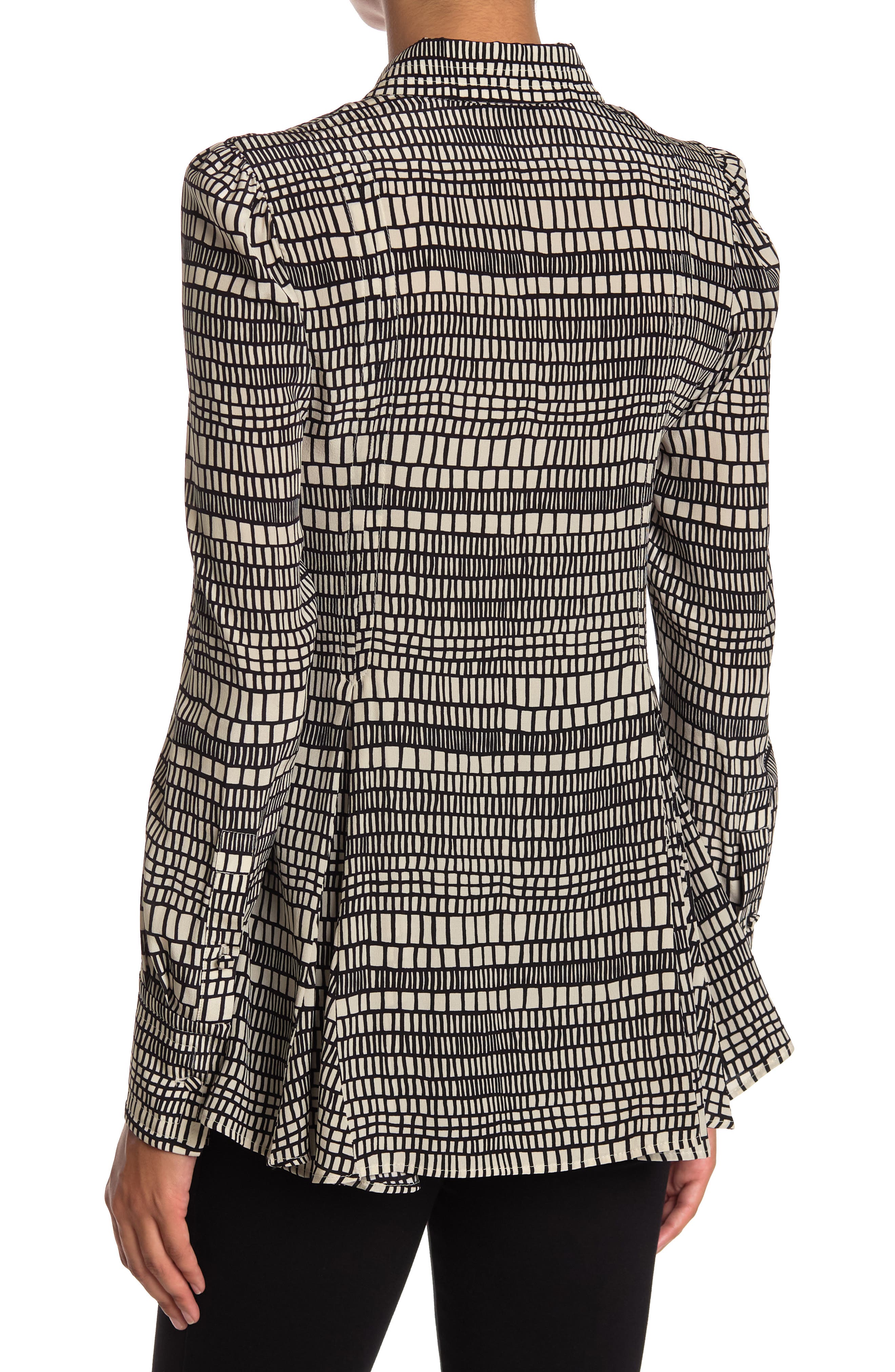 Valentino Printed Silk Blouse | Nordstromrack