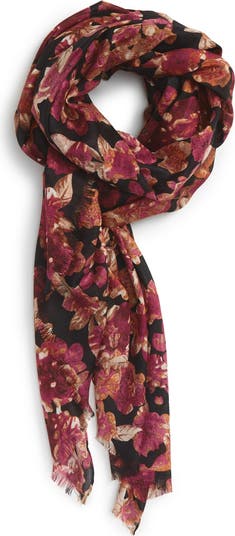Lulla Collection by Bindya Floral Print Scarf | Nordstrom