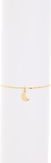 PAIGE NOVICK Crystal Stone Moon Charm Bracelet | Nordstromrack