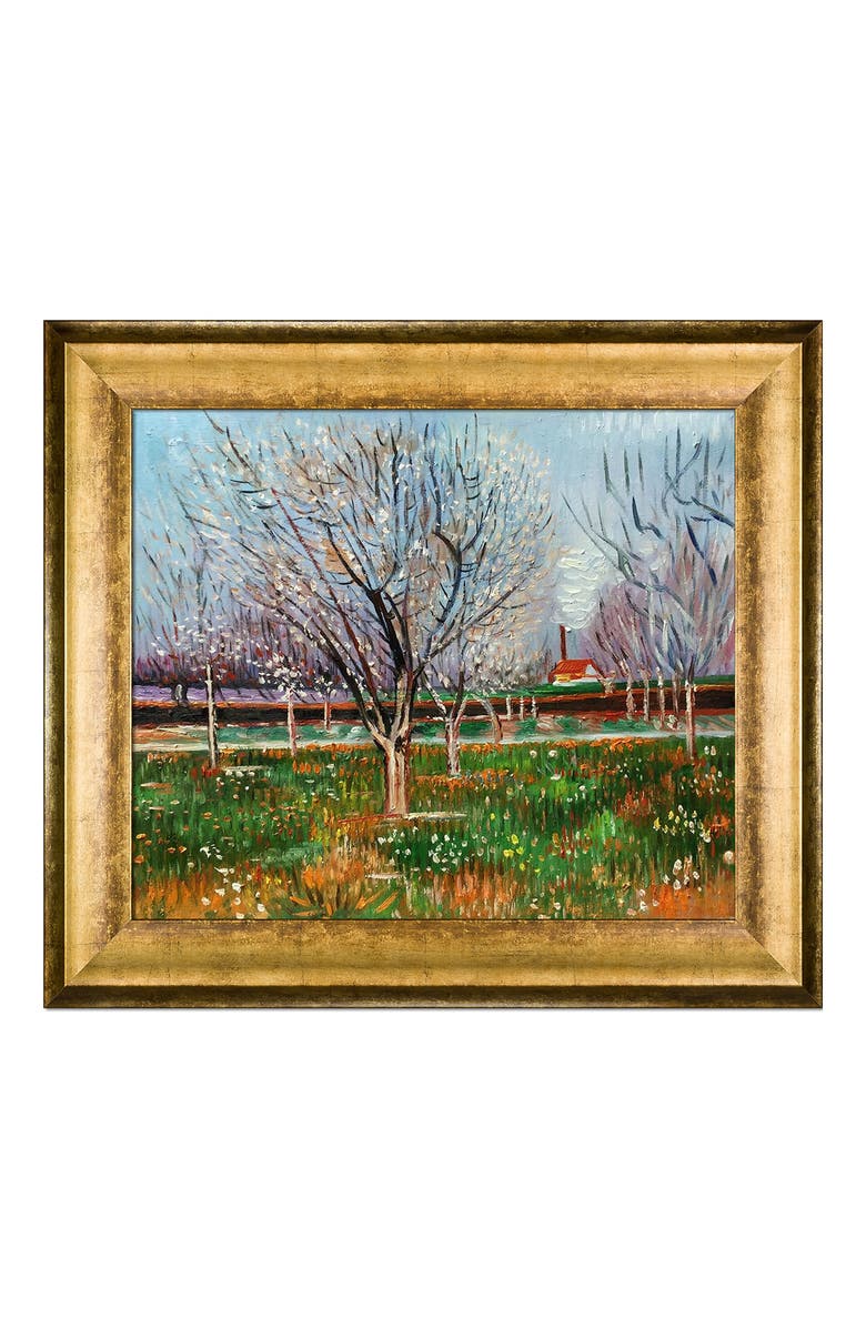 OVERSTOCK ART 'Orchard In Blossom (Plum Trees)' by Vincent Van Gogh ...