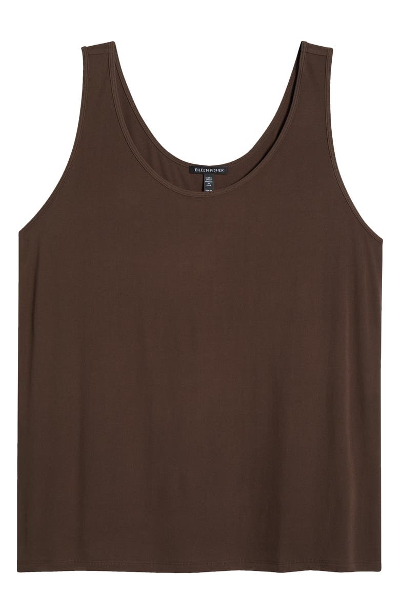 Eileen Fisher Scoop Neck Silk Tank | Nordstrom