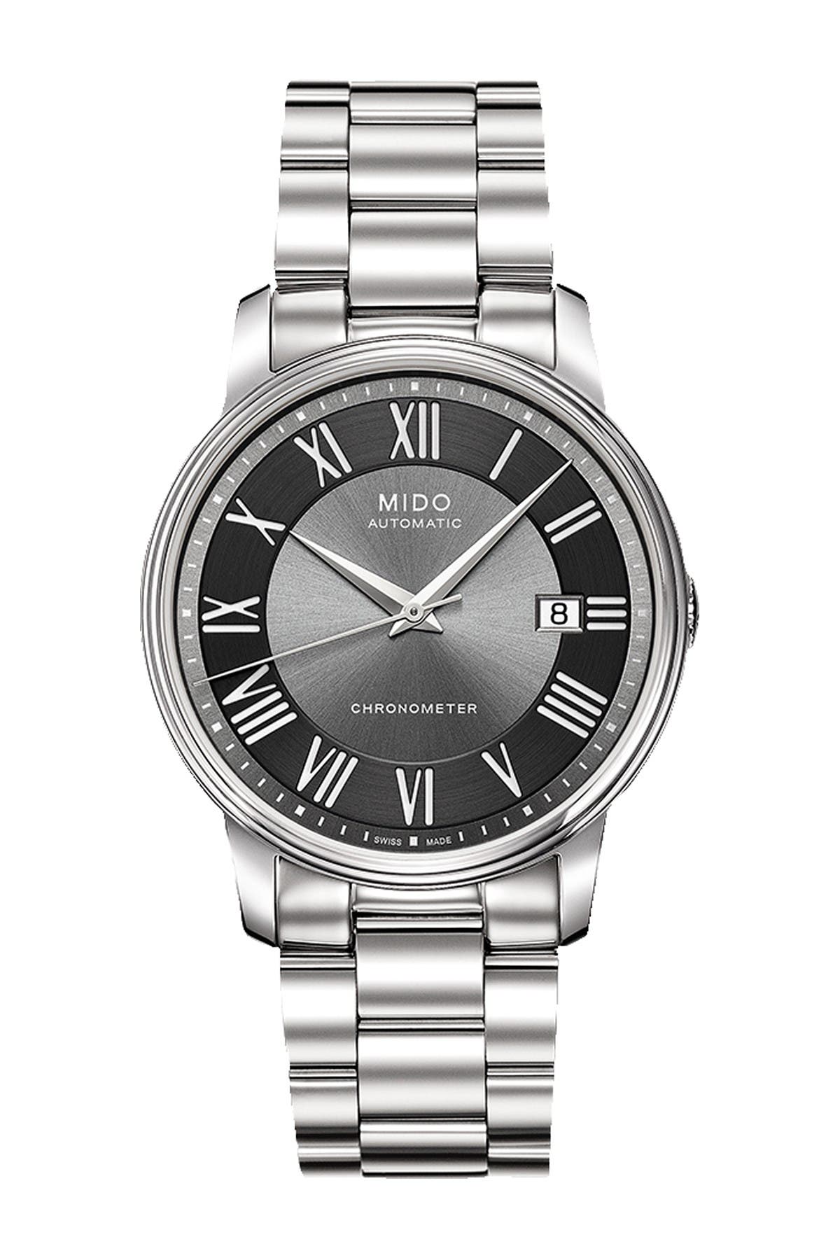 MIDO Men's Baroncelli Swiss Automatic Bracelet Watch, 39mm | Nordstromrack