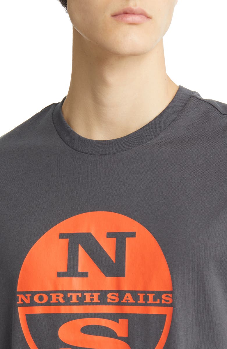 NORTH SAILS Logo Organic Cotton Graphic Tee | Nordstromrack