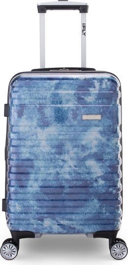 IFLY Clear 20" Tie Dye Expandable Wheeled Carry-On Bag | Nordstrom