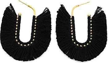 Panacea Fringe Hoop Earrings | Nordstromrack