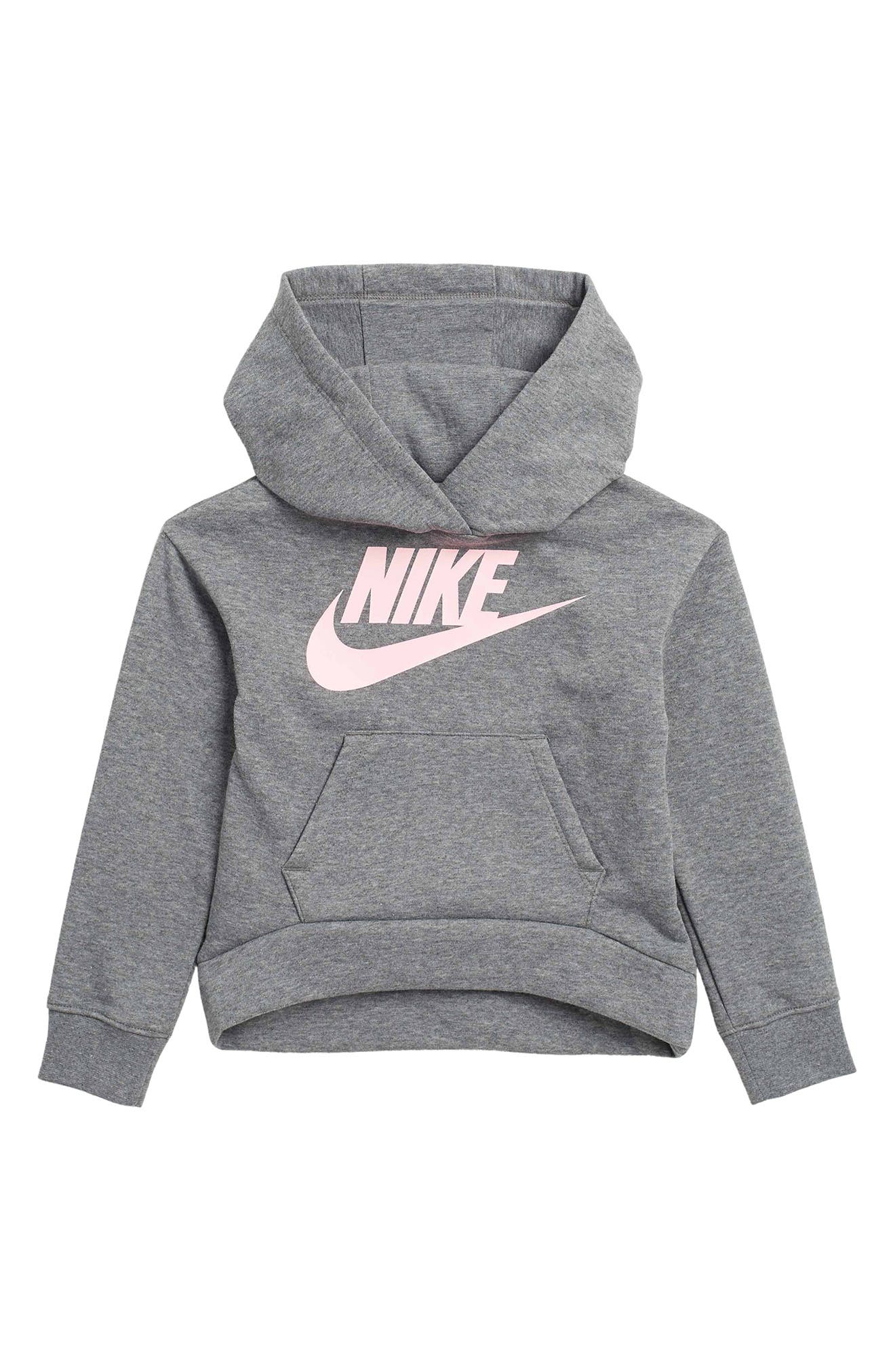 Nike Kids' High Low Logo Hoodie | Nordstromrack