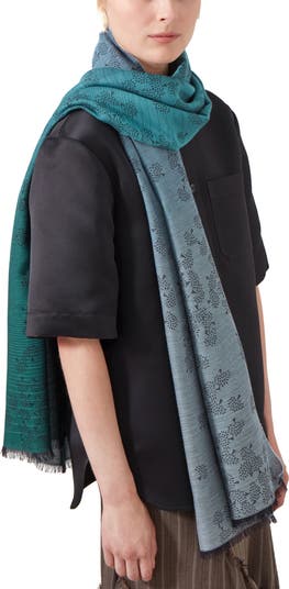 Mulberry Tamara Tree Jacquard Organic Cotton Scarf | Nordstrom