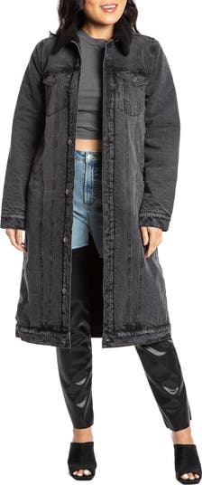 Juicy Couture Denim Longline Trucker Jacket | Nordstromrack